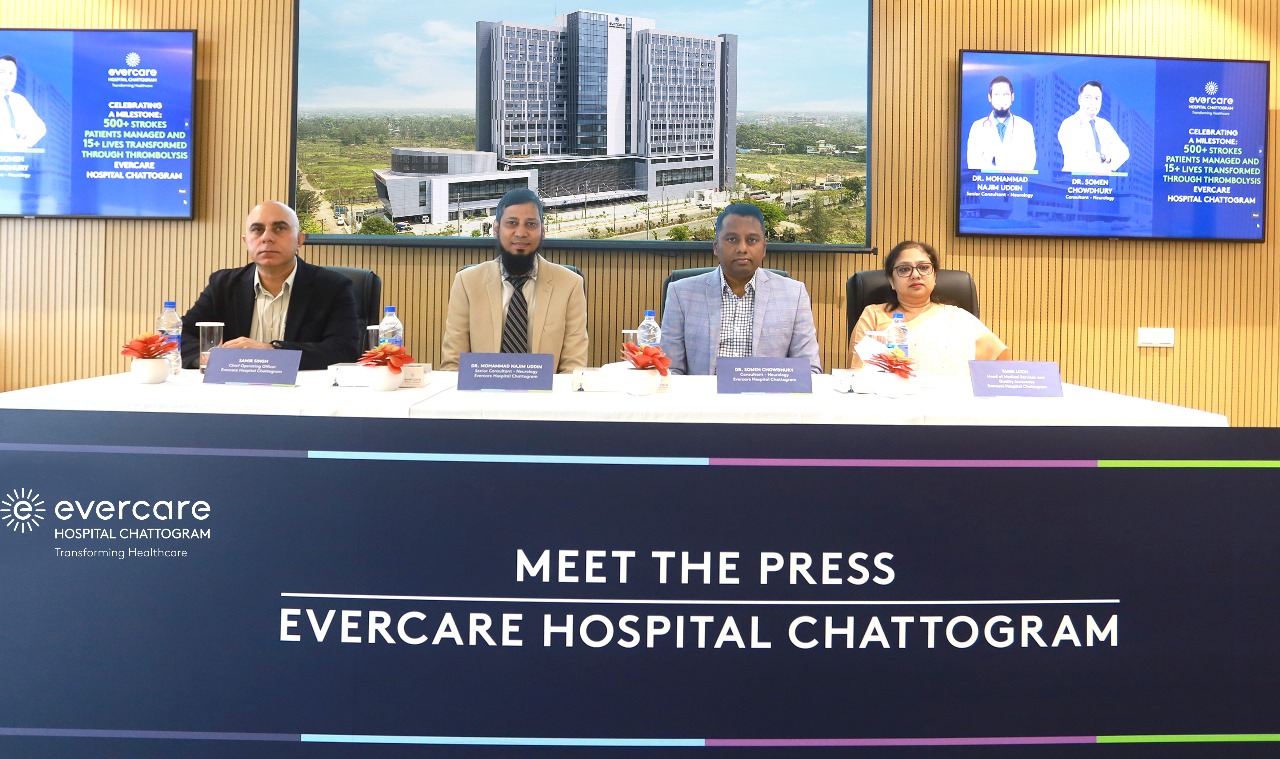 Evercare Hospital Completes 500+ Stroke Cases with 15 Thrombolysis ...
