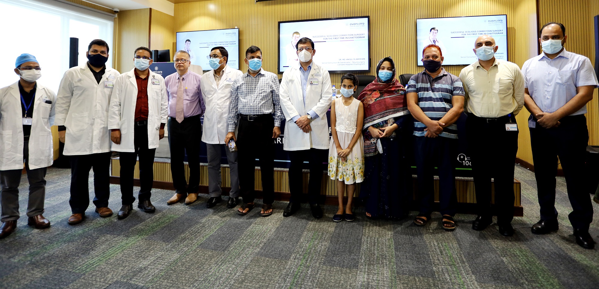 Evercare Doctors Successfully Complete Surgery on 12-Year-Old